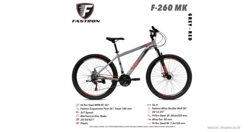 Harga Sepeda Gunung Murah dibawah 1 Juta Ada Atlantis hingga Polygon